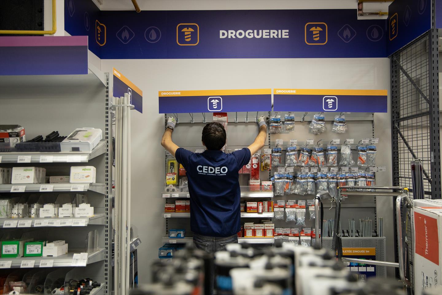CEDEO · Salle de bains, chauffage, plomberie, sanitaire et électricité